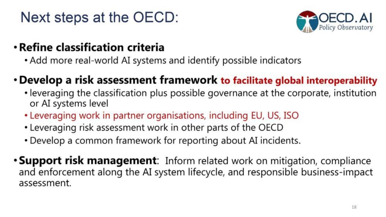 OECD - OECD Framework for the Classification of AI systems - Knowledge Centre Data & Society